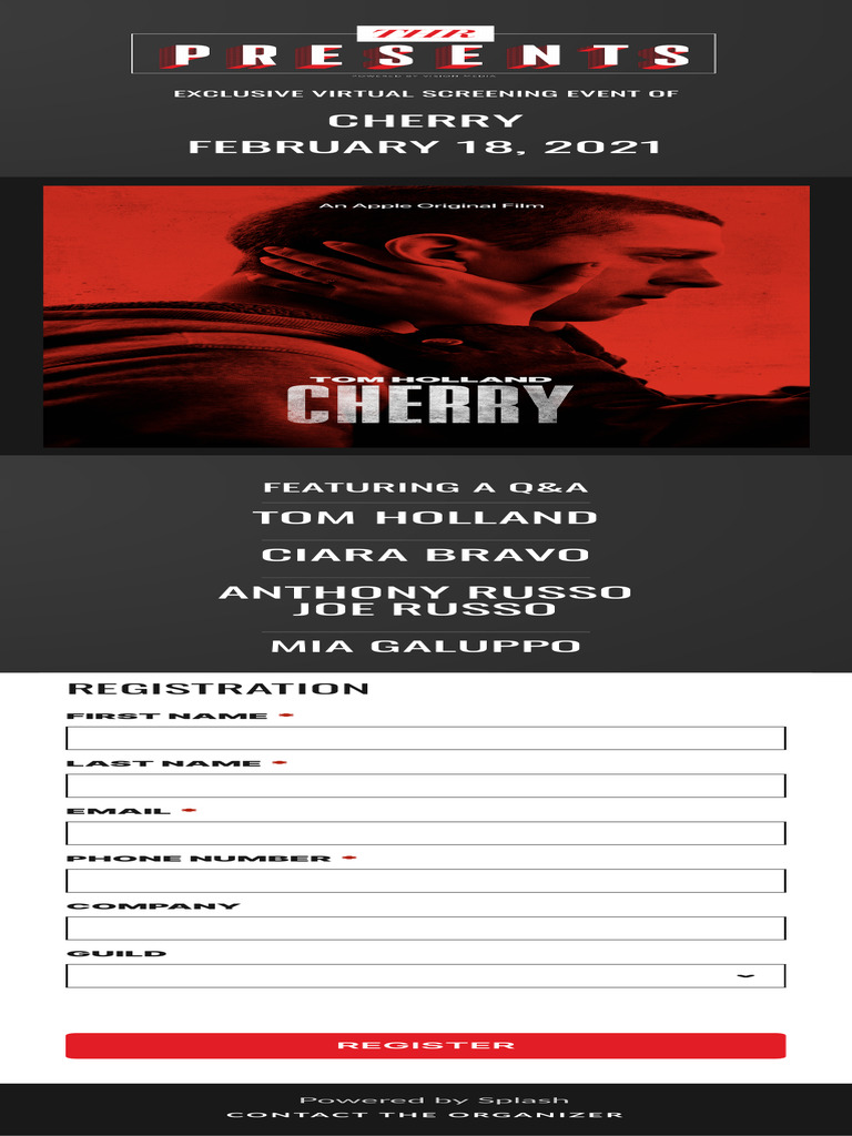 THR Presents Cherry | PDF