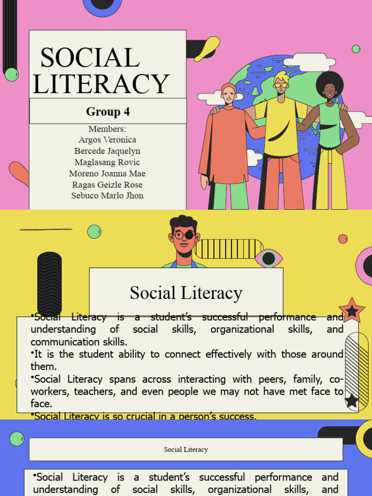 Social Literacy Group4 | PDF | Communication | Empathy
