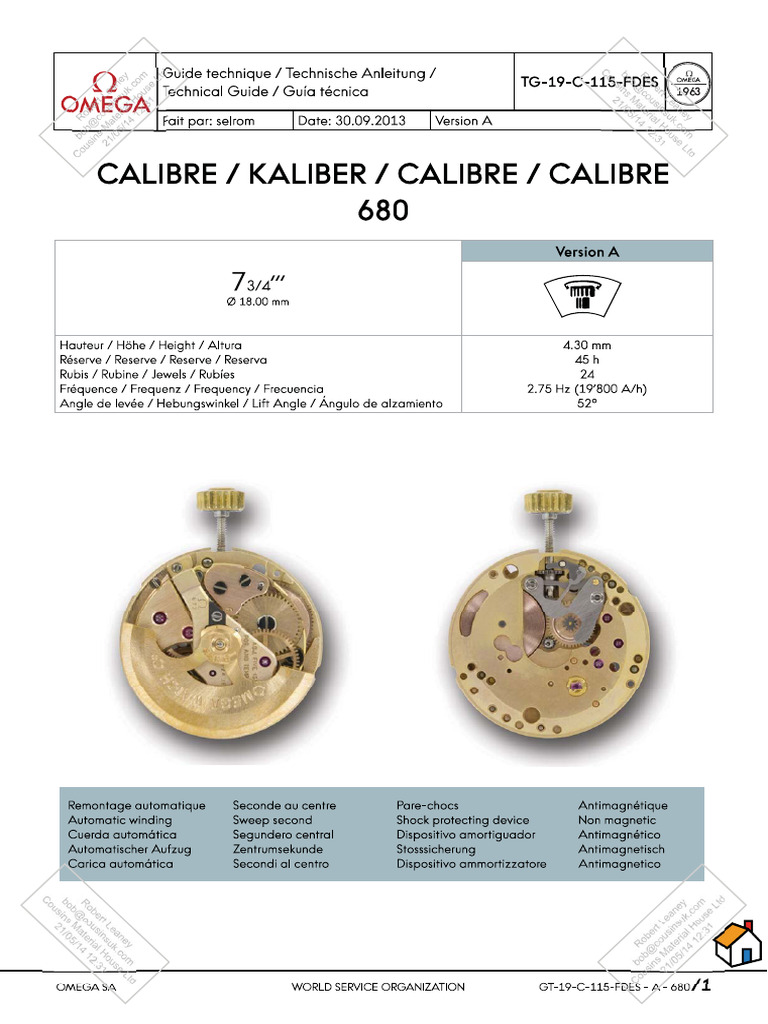 392 - Omega 680 NewLR | PDF