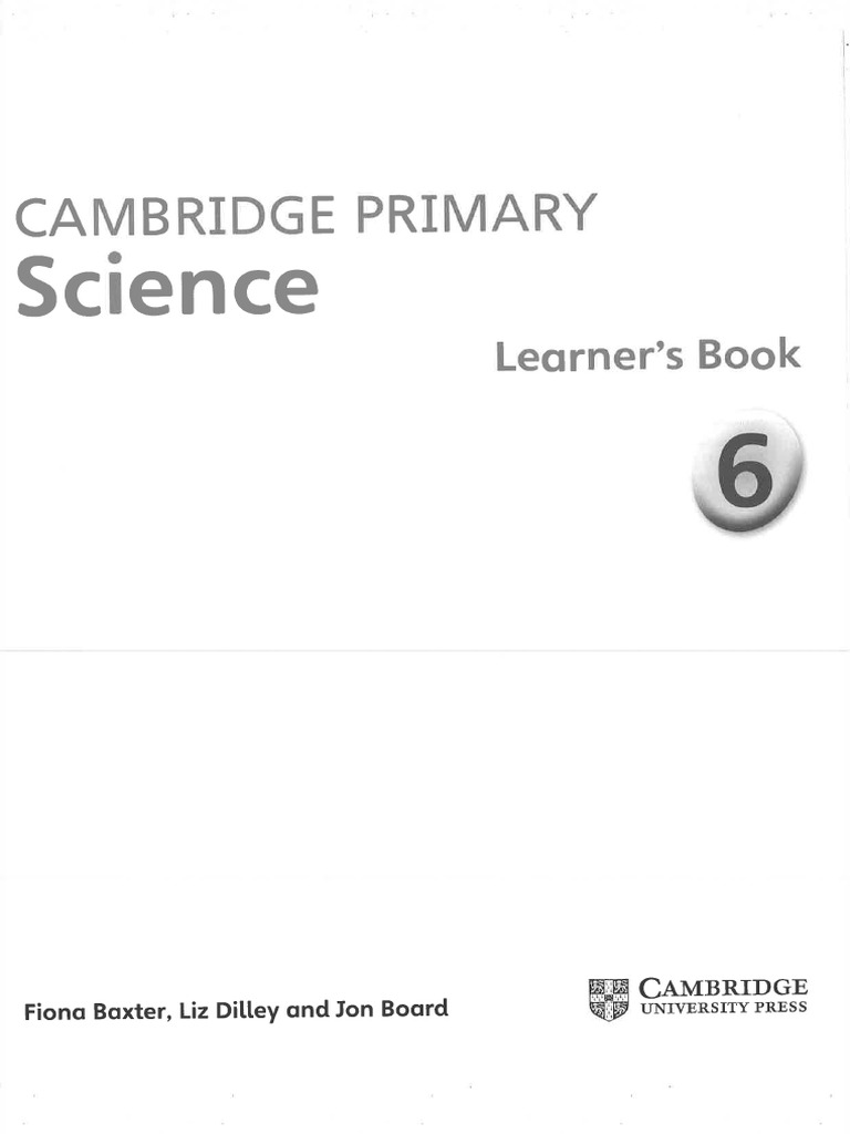 SCIENCE Year 6 Student Book | PDF