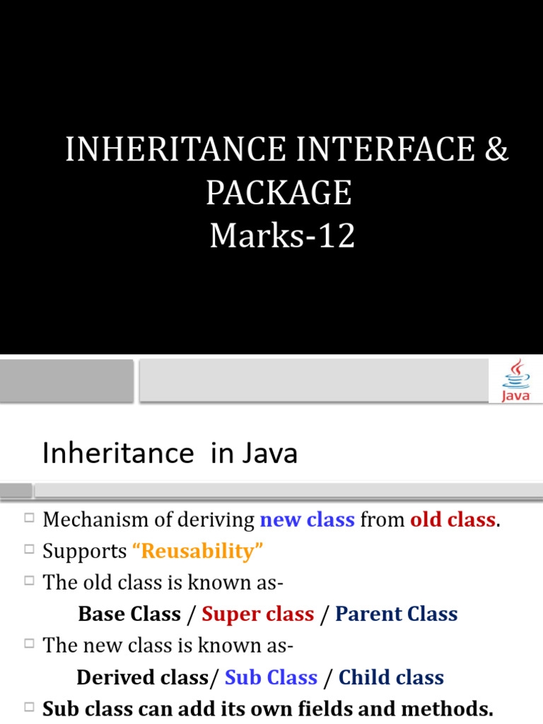 Ch3 Jpr Pdf Inheritance Object Oriented Programming Method Computer Programming 2488