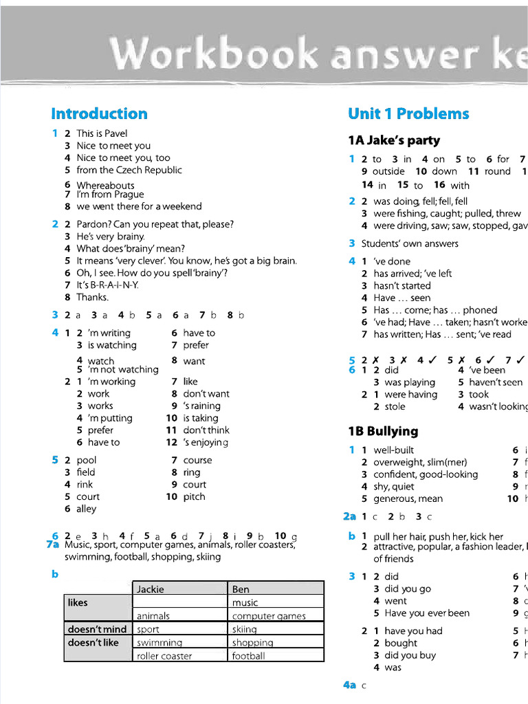 Project 5 WB ANSWEAR KEY | PDF