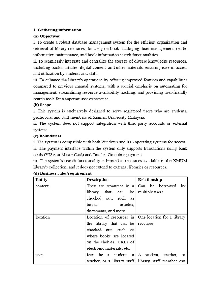 Database 1 | PDF | Libraries | Loans