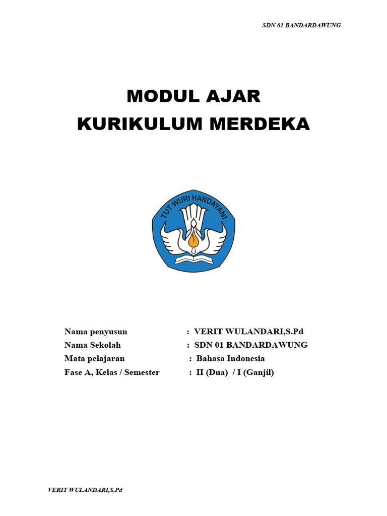 Modul Belajar B Indonesia Sekolah Dasar Pdf