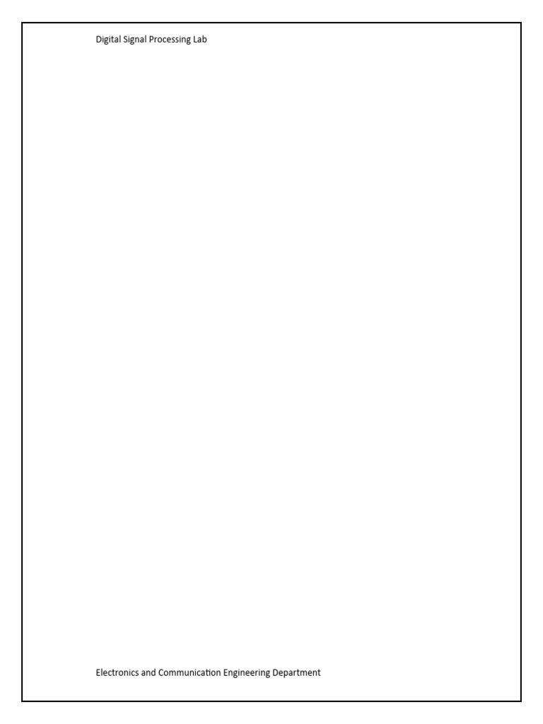 DSP Record | PDF | Digital Signal Processing | Spectral Density