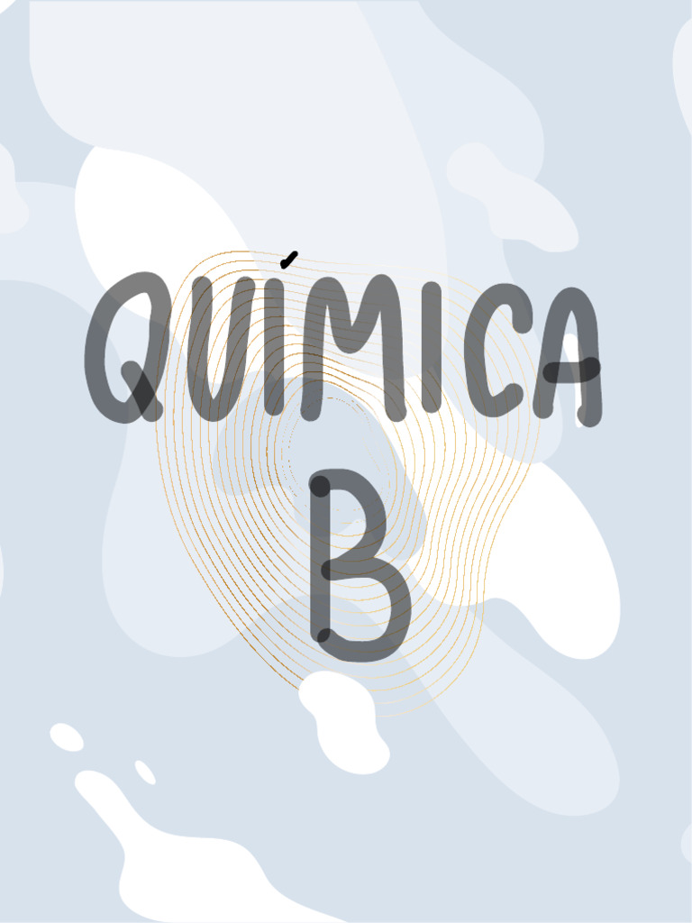 Química B. | PDF | Moléculas | Compostos químicos