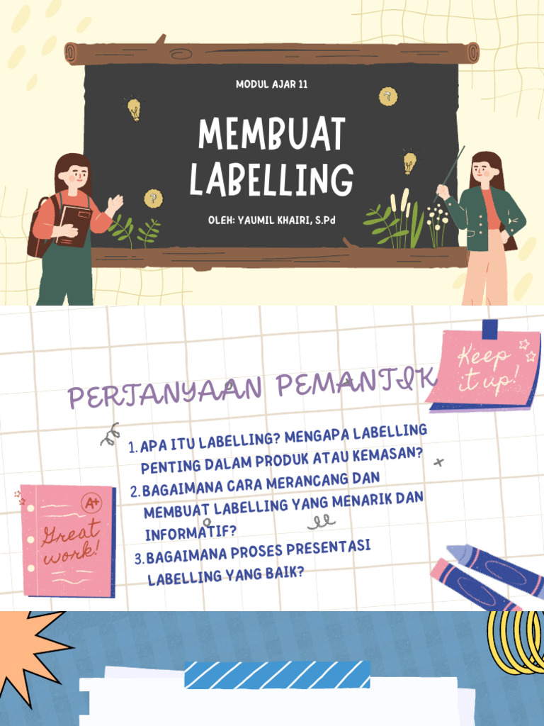 Membuat Labelling | PDF | Karier & Perkembangan | Bisnis