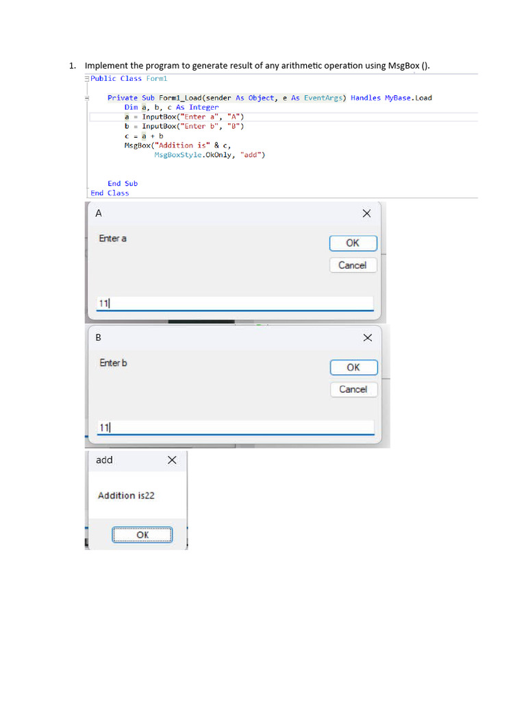 GAD - Program (1) (AutoRecovered) | PDF | Inheritance (Object Oriented Programming) | Software ...