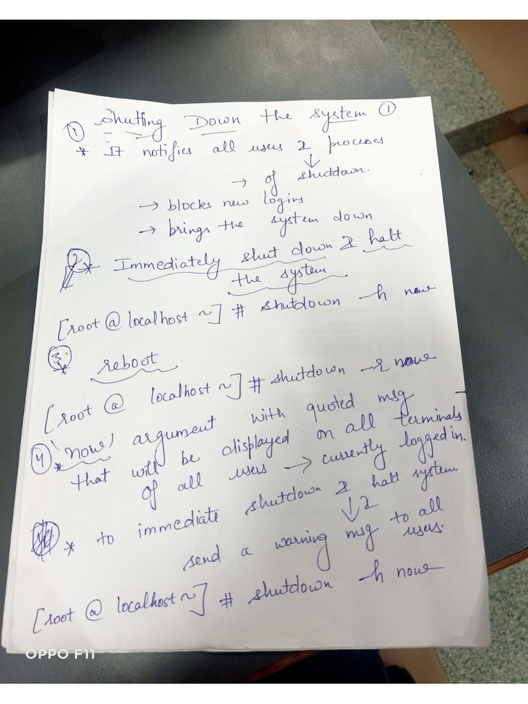 Ulp Unit 1 Commands | PDF