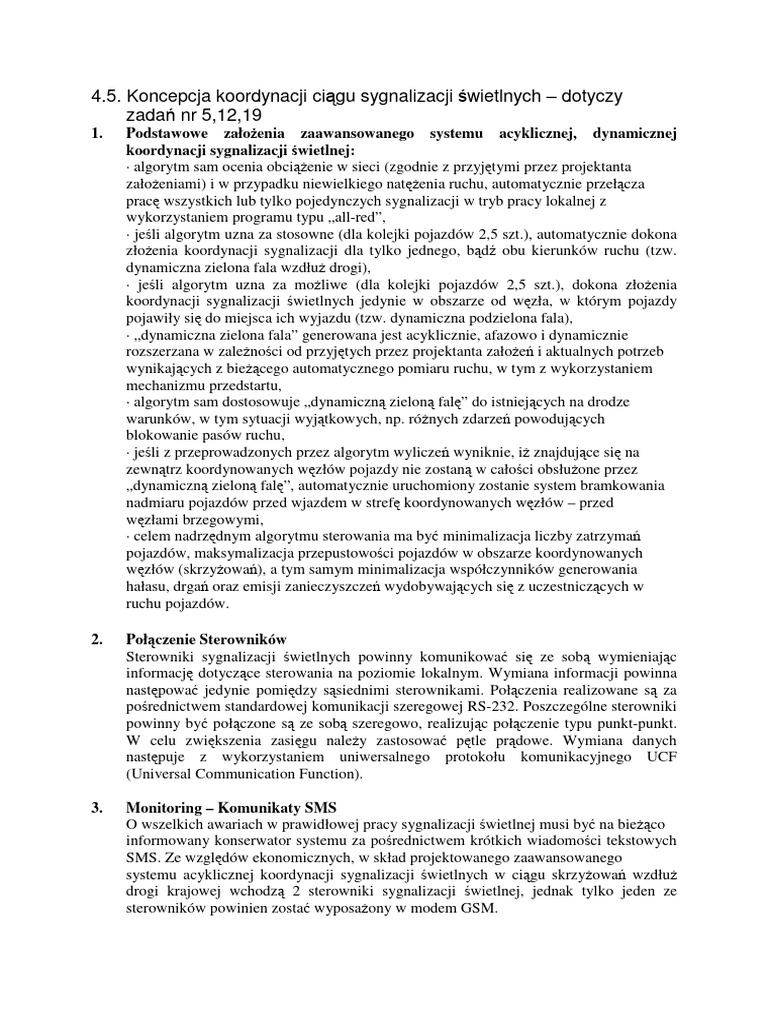 Koncepcja Koordynacji | PDF