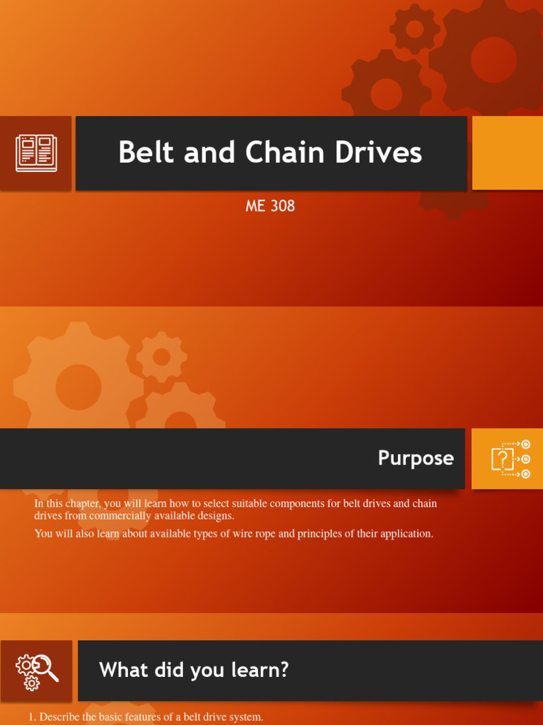 Belt and Chain Drives | PDF | Belt (Mechanical) | Mechanical Engineering