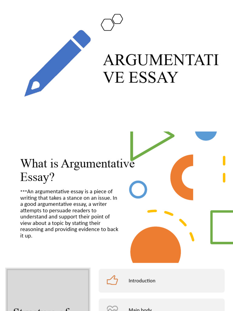 Argumentative Writing | PDF | Essays | Argument