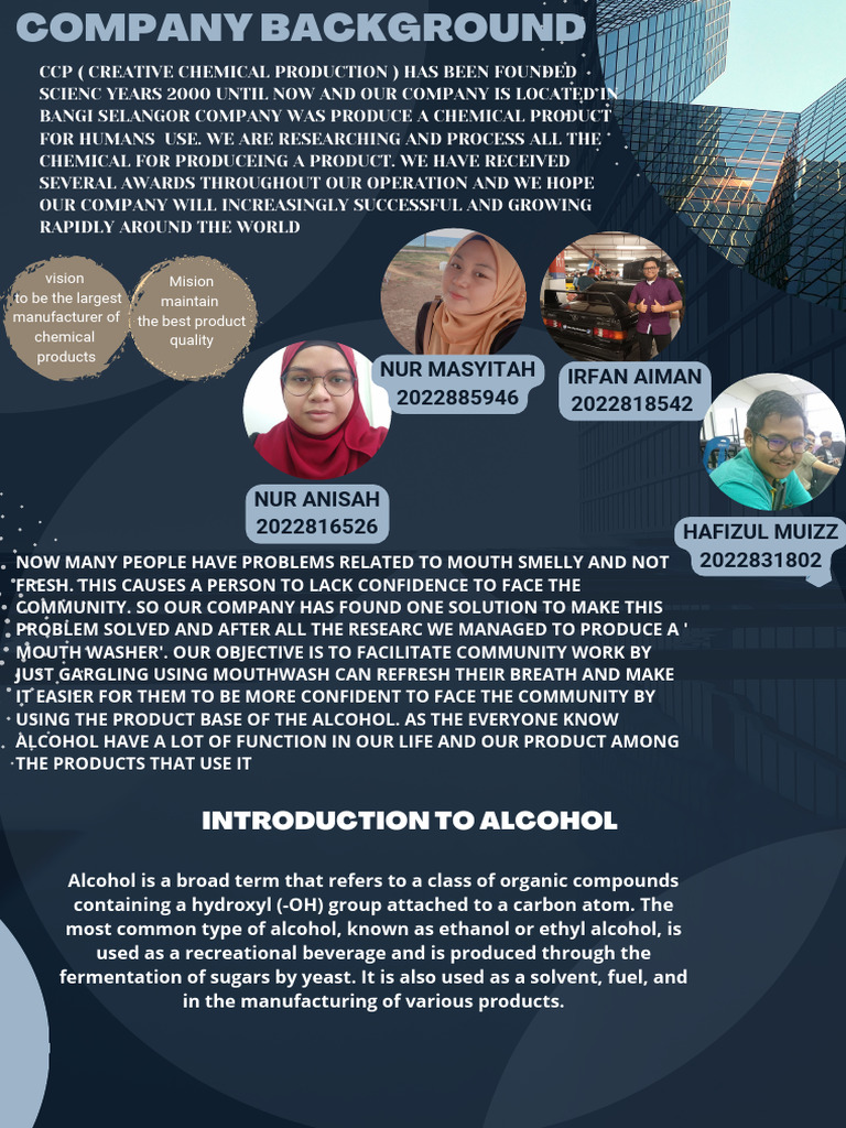 Eposter 145 Group 5 | PDF | Ethanol | Chemical Compounds