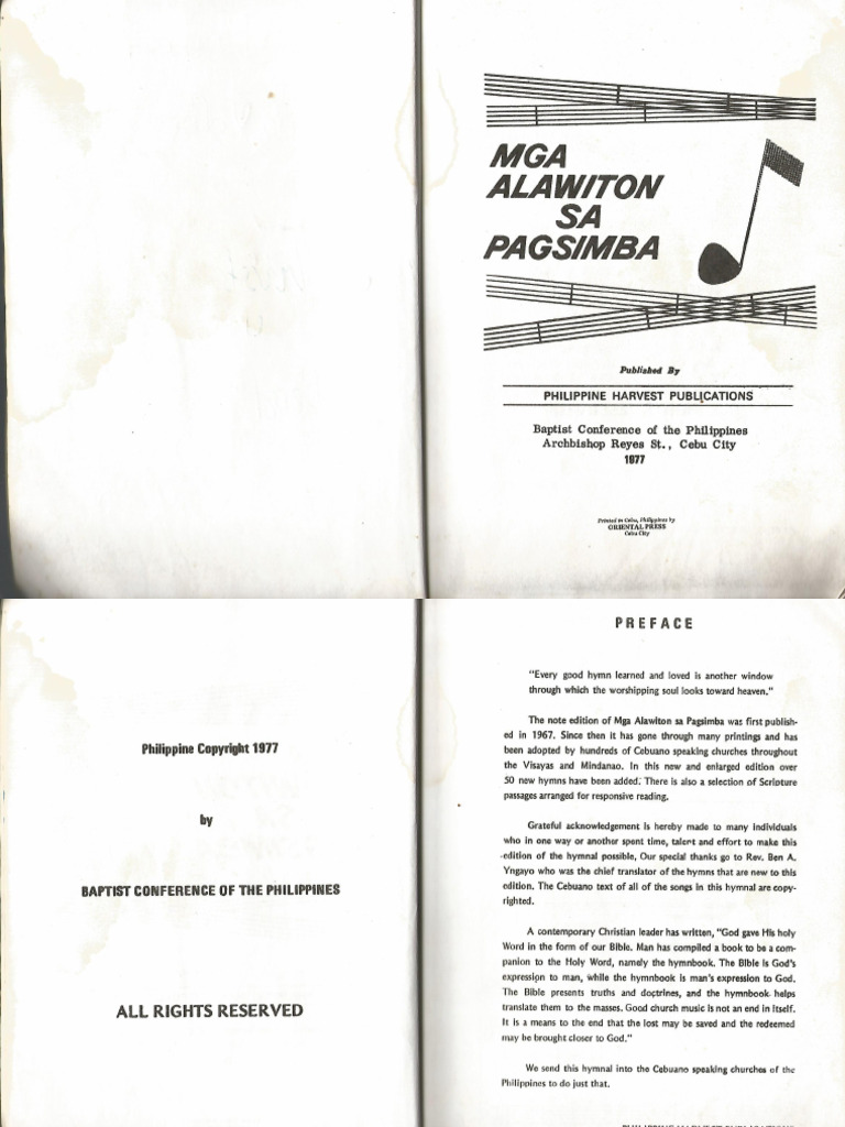 Mga Alawiton Sa Pagsimba | PDF