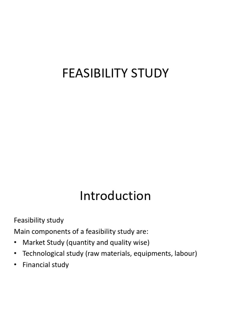 01 Introduction | PDF | Feasibility Study | Real Estate Appraisal