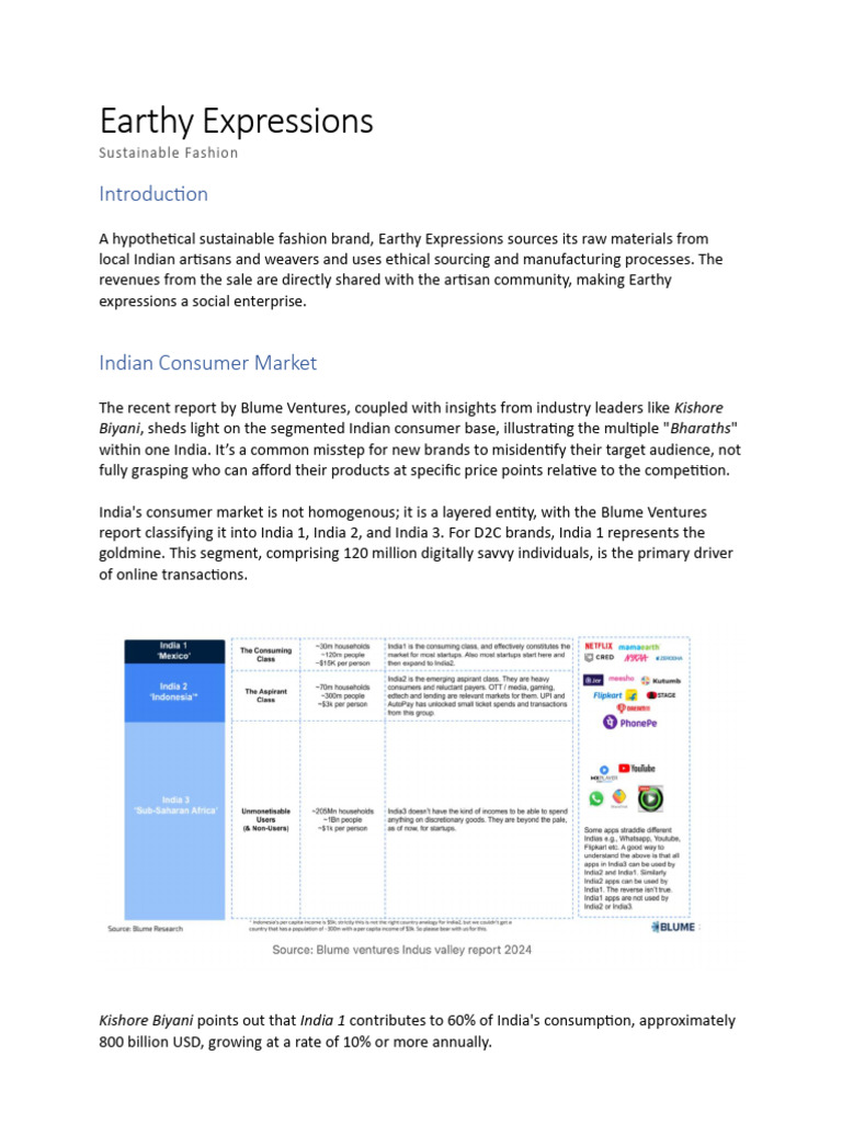 Earthy Expressions | PDF | Brand | Fair Trade
