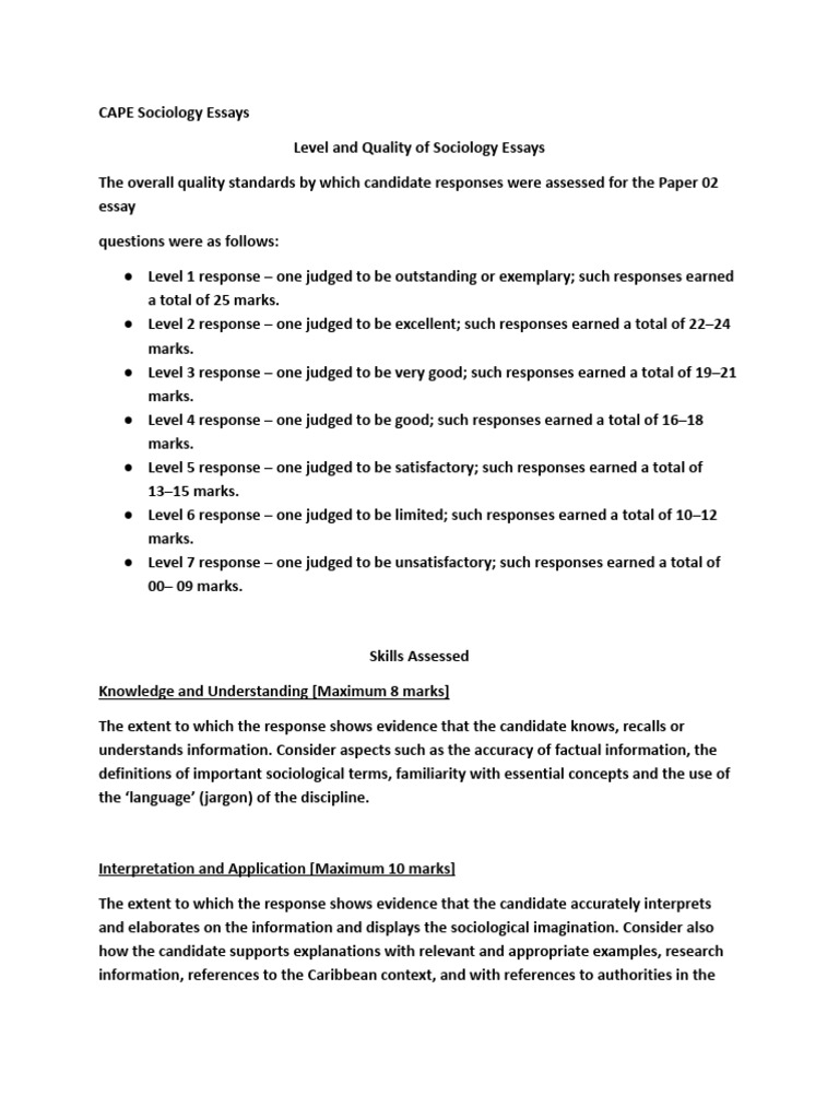 Tips From The Sociology Unit 1 Subject Reports | PDF | Theory | Information