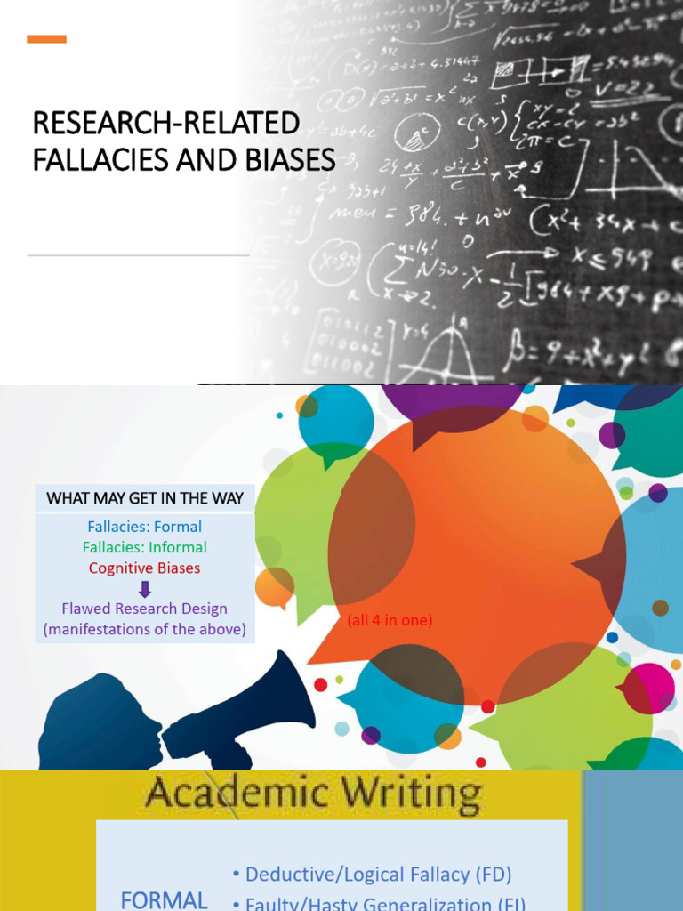 AW05 - Academic Biases | PDF | Fallacy | Deductive Reasoning
