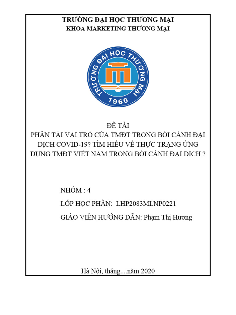 TMĐT Nhóm 4 B N 1.4 | PDF