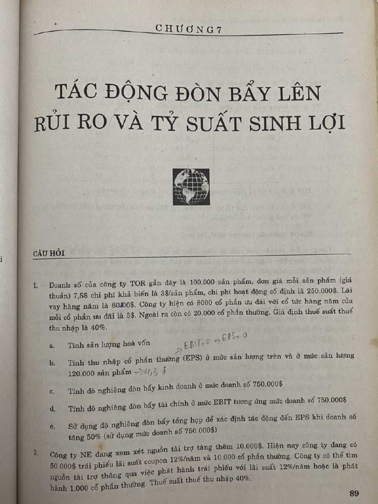 Chap7 - Don Bay Tac Dong Den Rui Ro Va TSSL | PDF