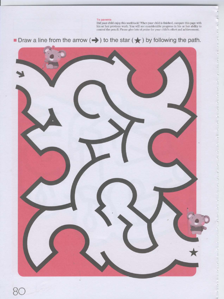 2-3-4 Years My Book of Easy Mazes - Part80 | PDF