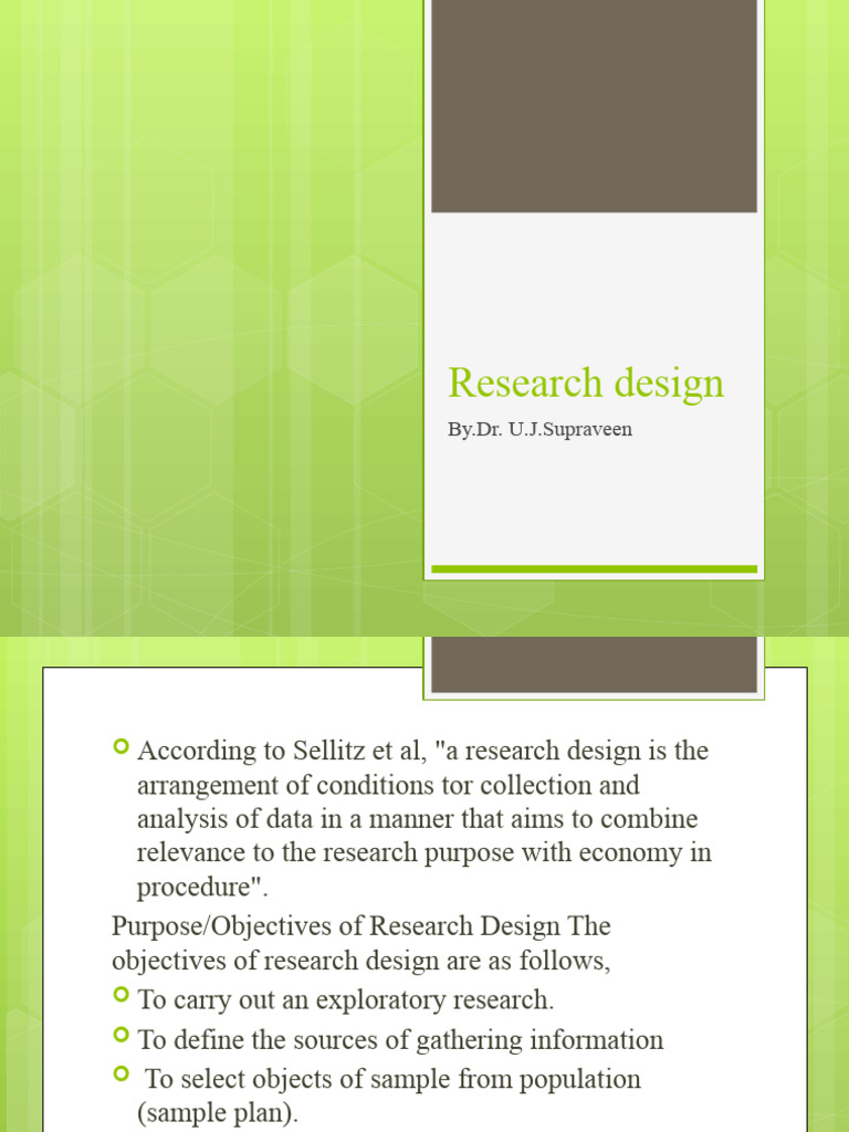 Research Design | PDF