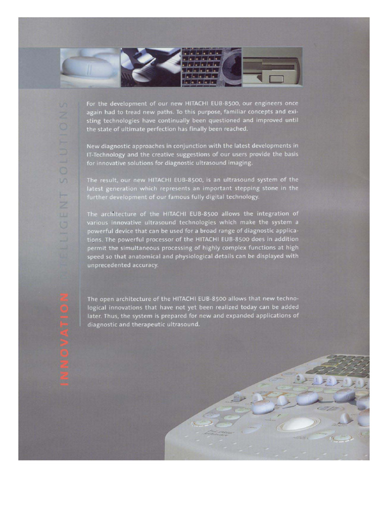 Hitachi 8500 CRT Brochure | PDF
