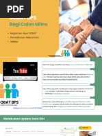 Panduan Pendaftaran Sobat BPS | PDF