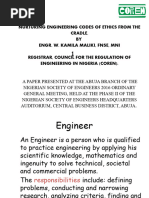 COREN Registration Guidelines for Engineers | PDF | Engineer