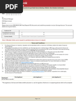 ICICI Bank FD Closure Request Form | PDF | Personal Finance | Banking