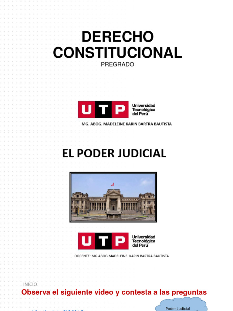 Estructura del Poder Judicial en Perú | PDF | Judicaturas | Ley Pública