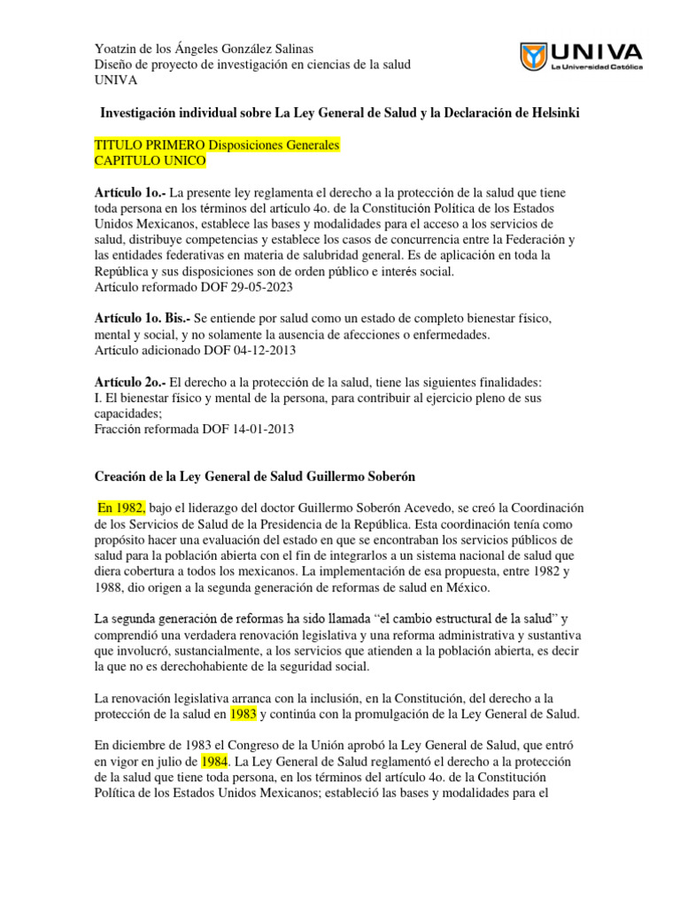 Lect 7 Investigacion GOSY | PDF | Experimentar | Ensayo clínico