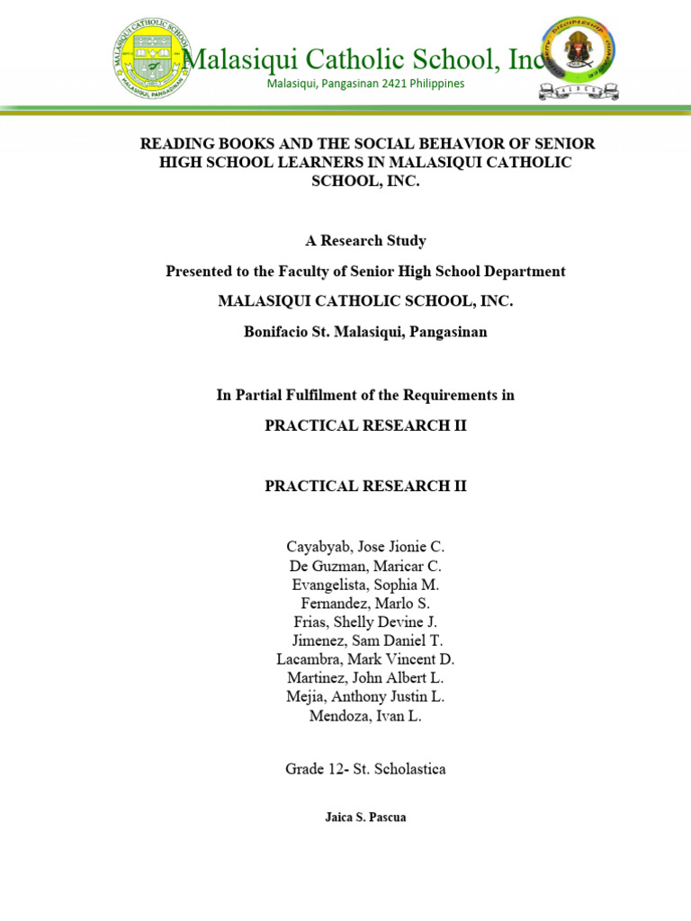 Research Final | Download Free PDF | Empathy | Reading Comprehension