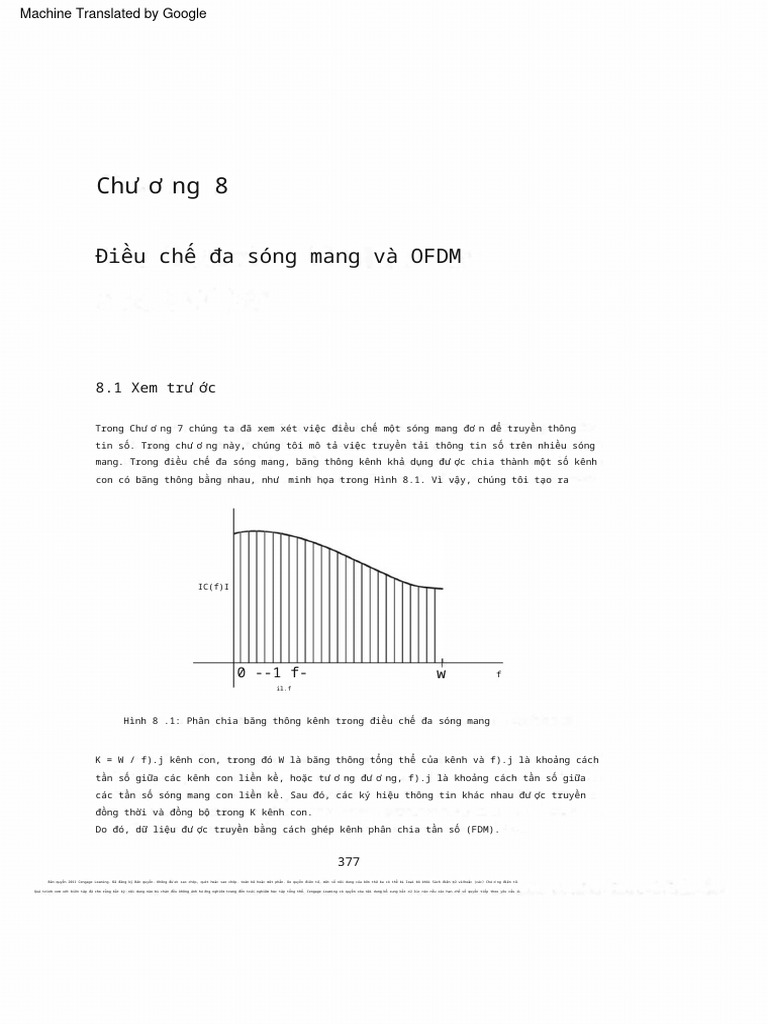 Chap8 - Multicarrier Modulation and OFDM (Dịch) | PDF Chap8 - Multicarrier Modulation and OFDM (Dịch) | PDF