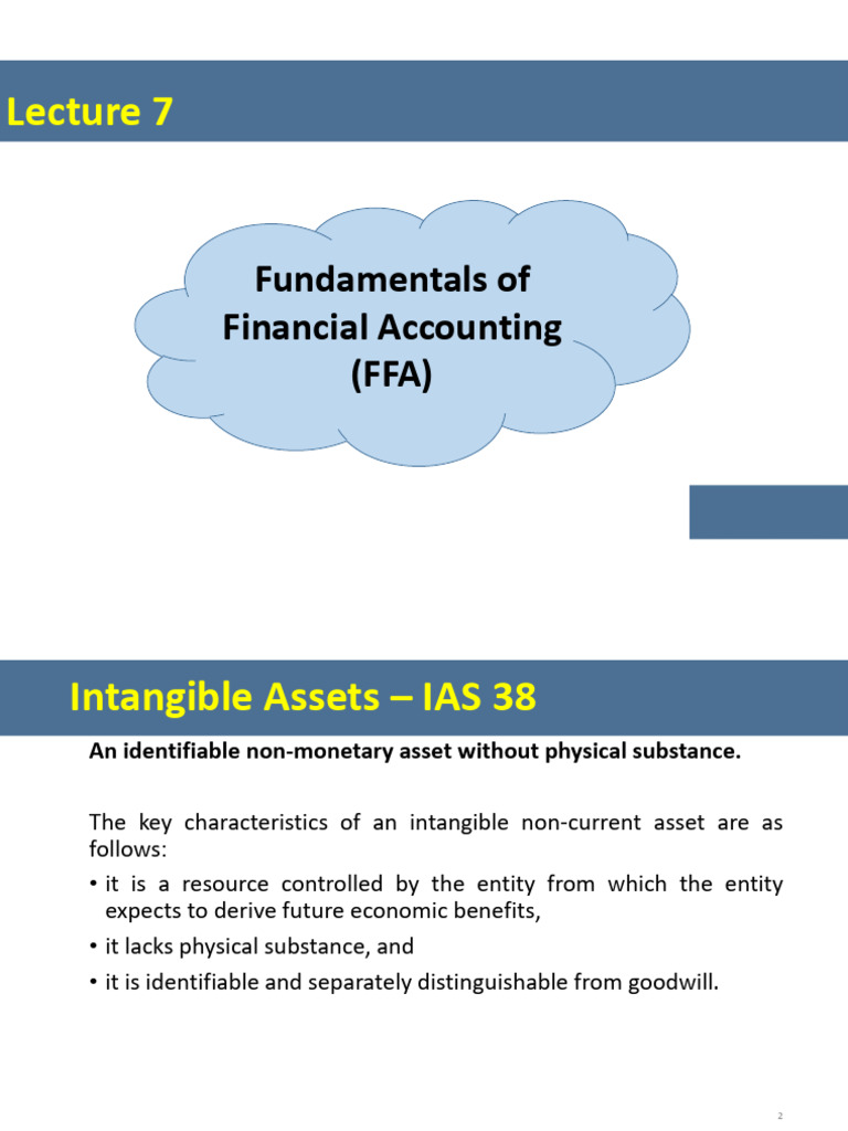Week 7 Slides | PDF | Expense | Intangible Asset