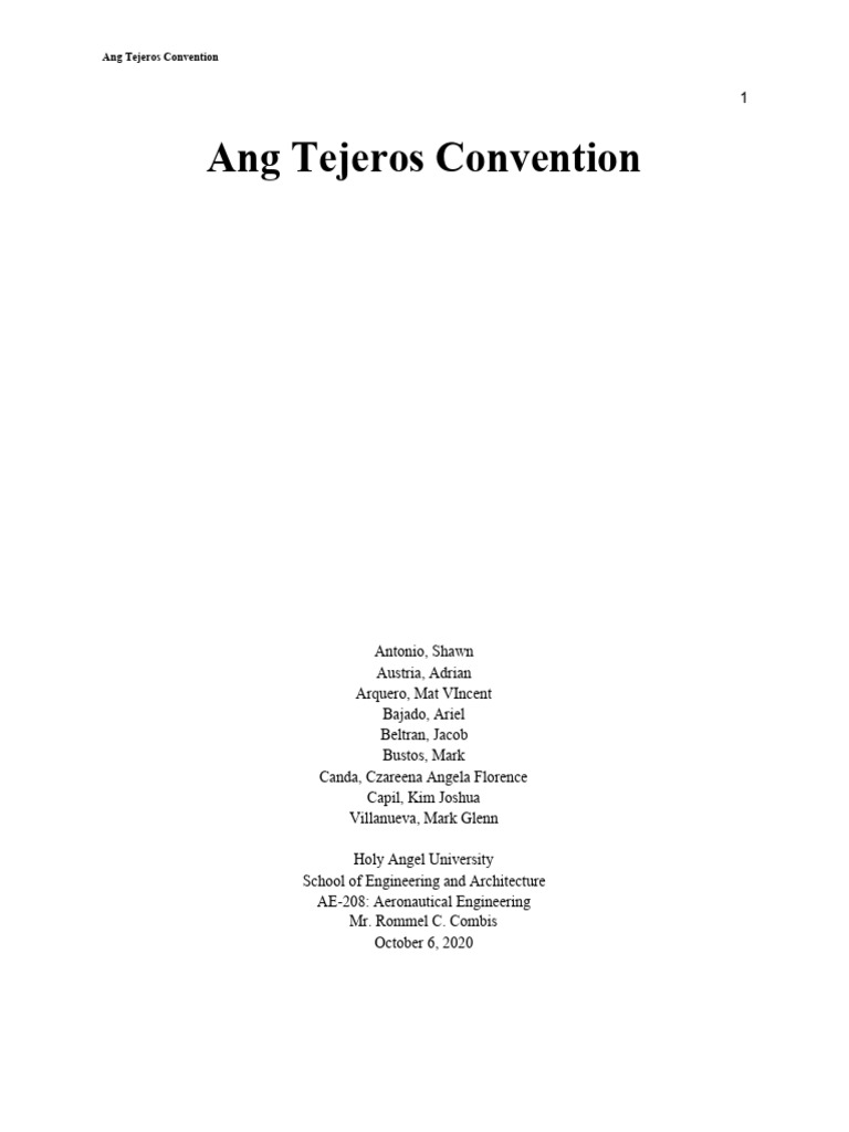 Ang Tejeros Convention | PDF | Spanish East Indies | Philippines