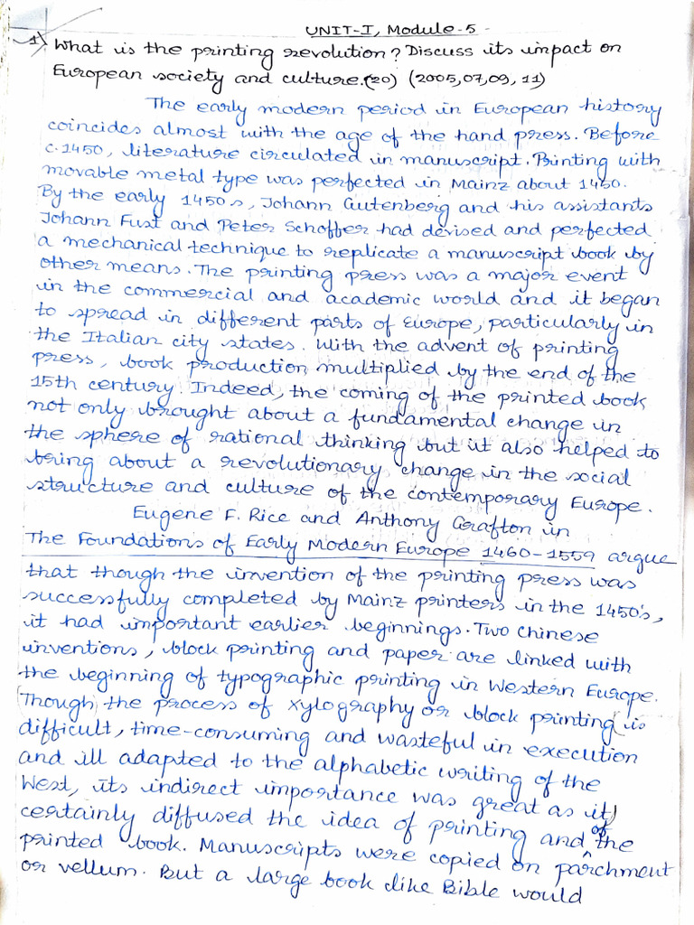 Printing Revolution | PDF