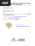 Primjer Diplomskog Rada | PDF