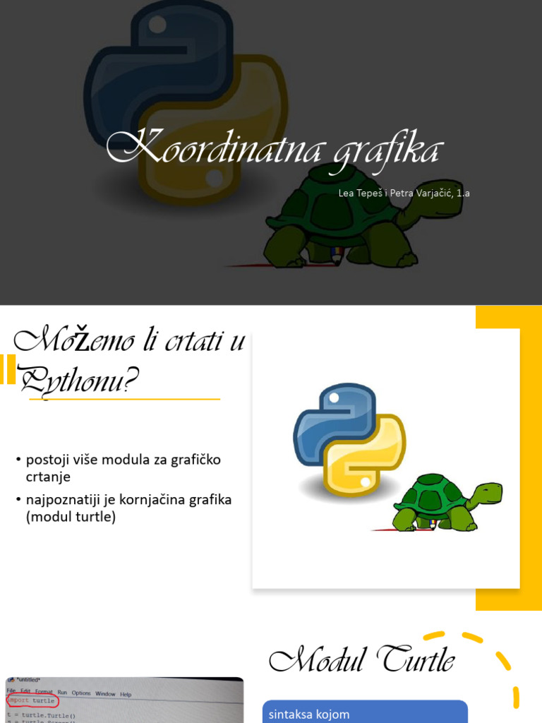 Koordinatna Grafika1 | PDF