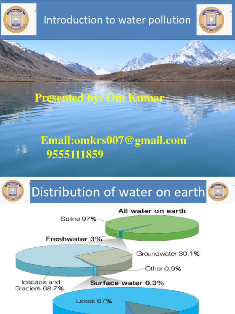 Introduction to Water Pollution | PDF | Water | Water Cycle