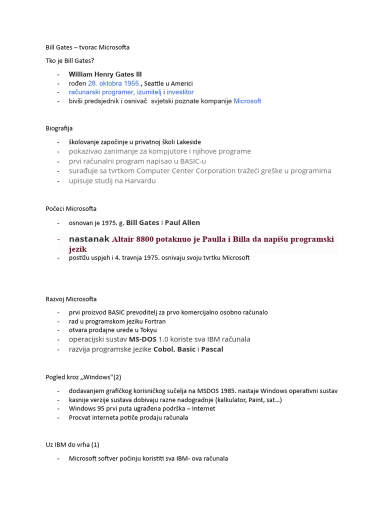 Bill Gates | PDF