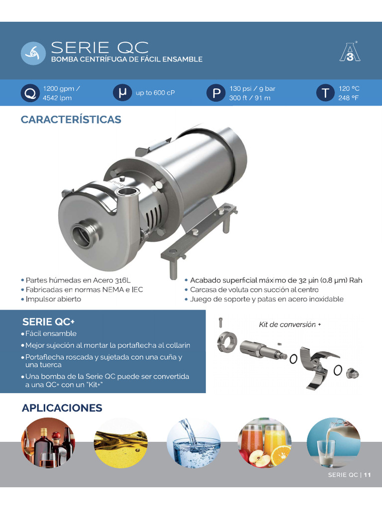 Catálogo Serie QC | PDF