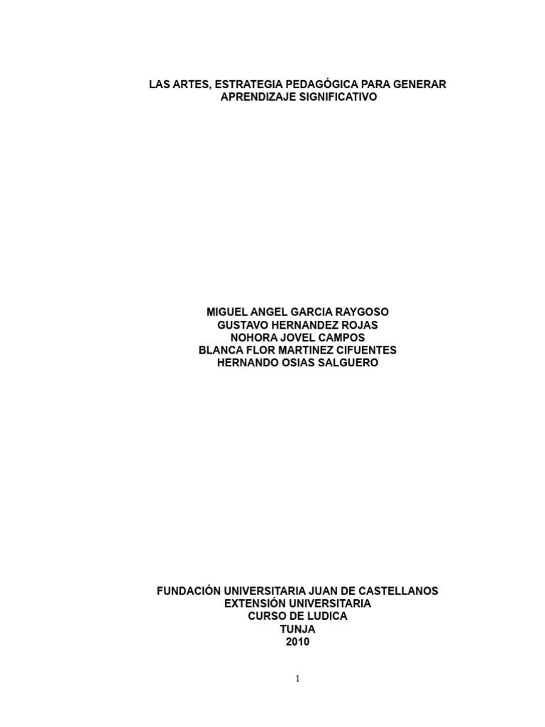 Proy Fusa 2 | PDF | Aprendizaje | Pedagogía