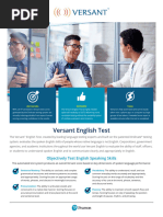 Versant English Placement Test Answers | PDF | Linguistics | Human ...