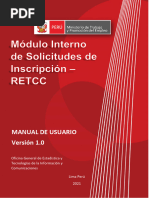 Guía para Obtener el Carnet RETCC | PDF