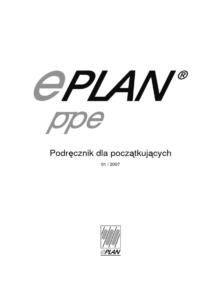 EPLAN Ppe - Podrä™cznik Dla Poczä Tkujä Cych | PDF