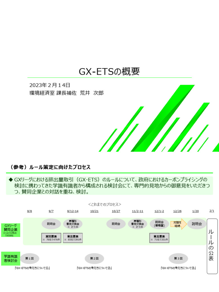 GX ETSの概要 | PDF