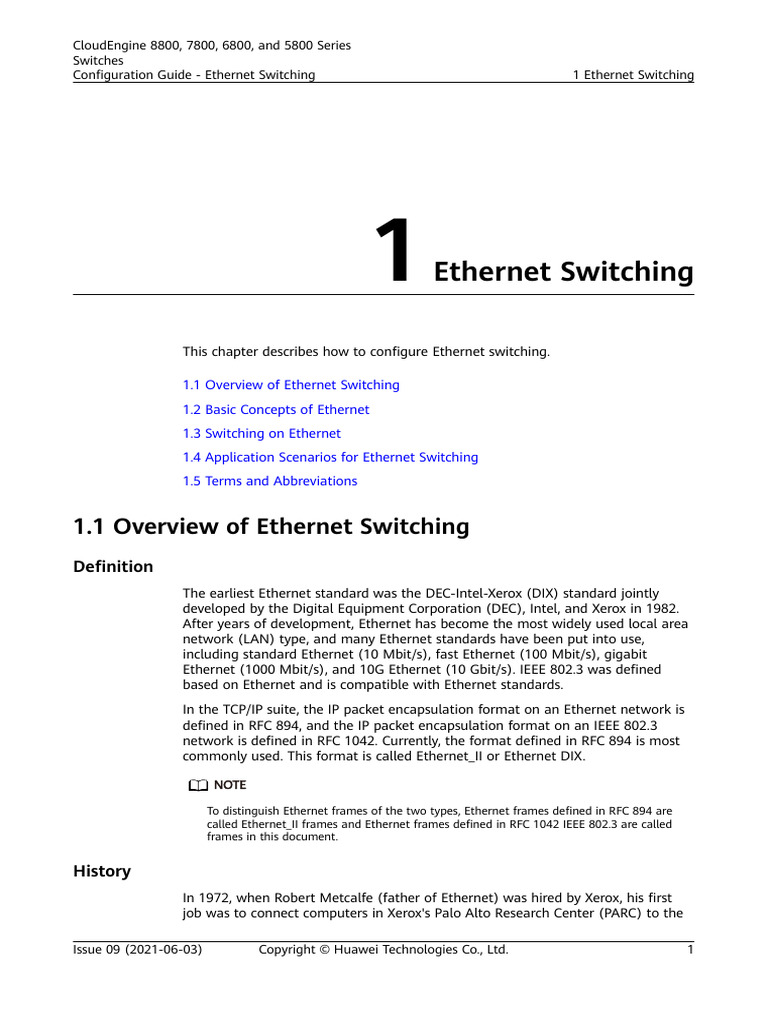 01-01 Ethernet Switching | PDF | Ethernet | Network Switch