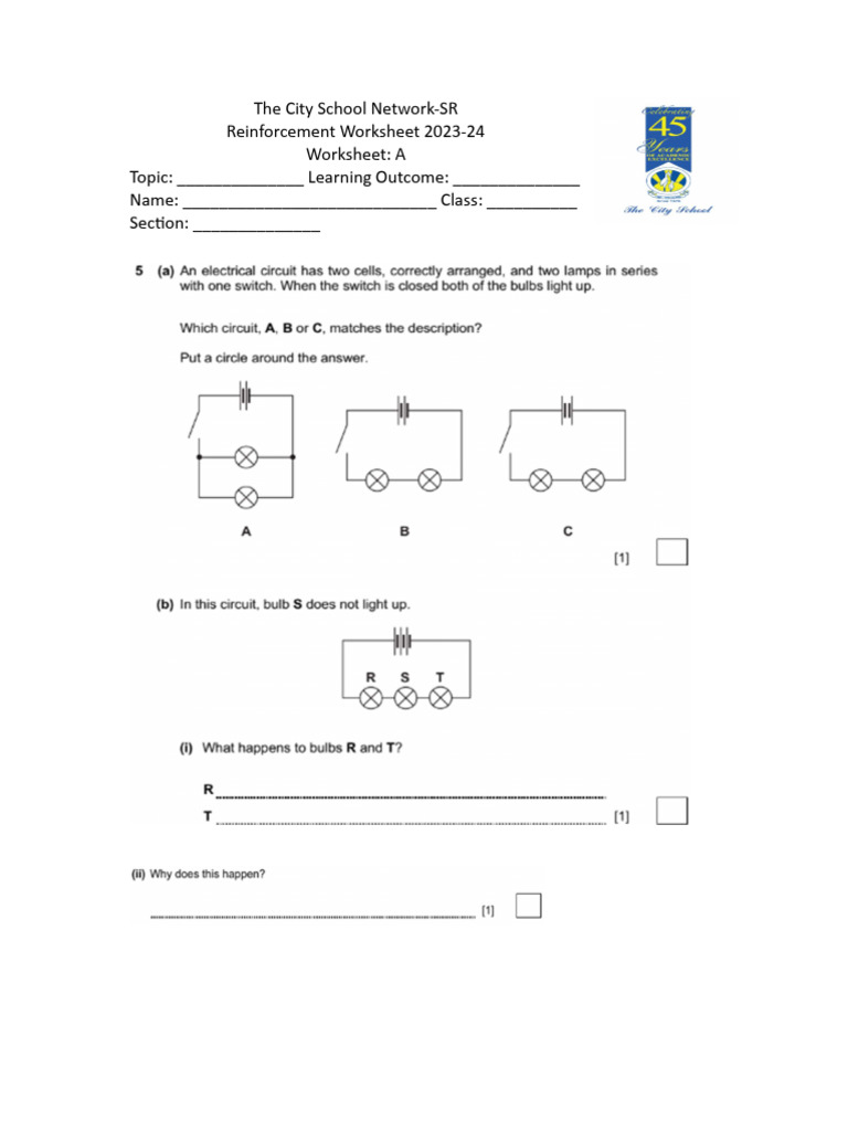 Worksheet 1 Pdf