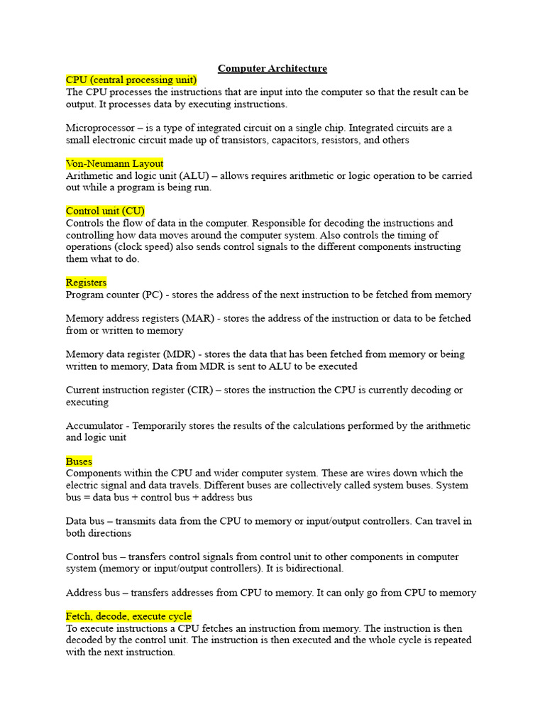 Computer Architecture | Download Free PDF | Central Processing Unit | Electronic Circuits